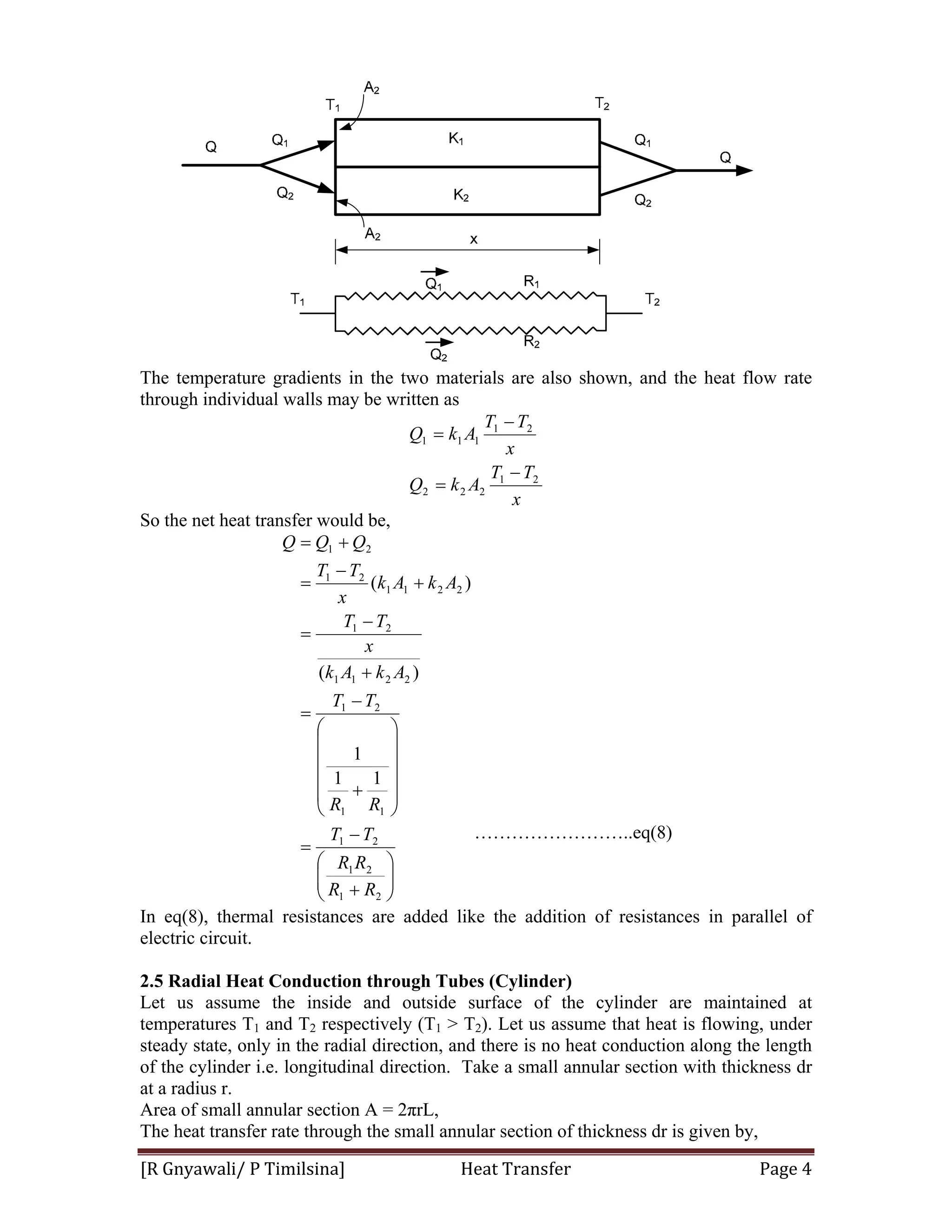 Thermodynamics chapter:8 Heat Transfer | PDF