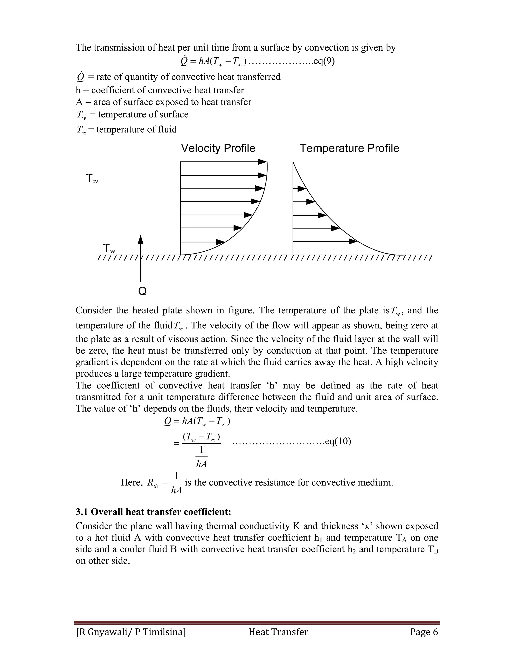 Thermodynamics chapter:8 Heat Transfer | PDF