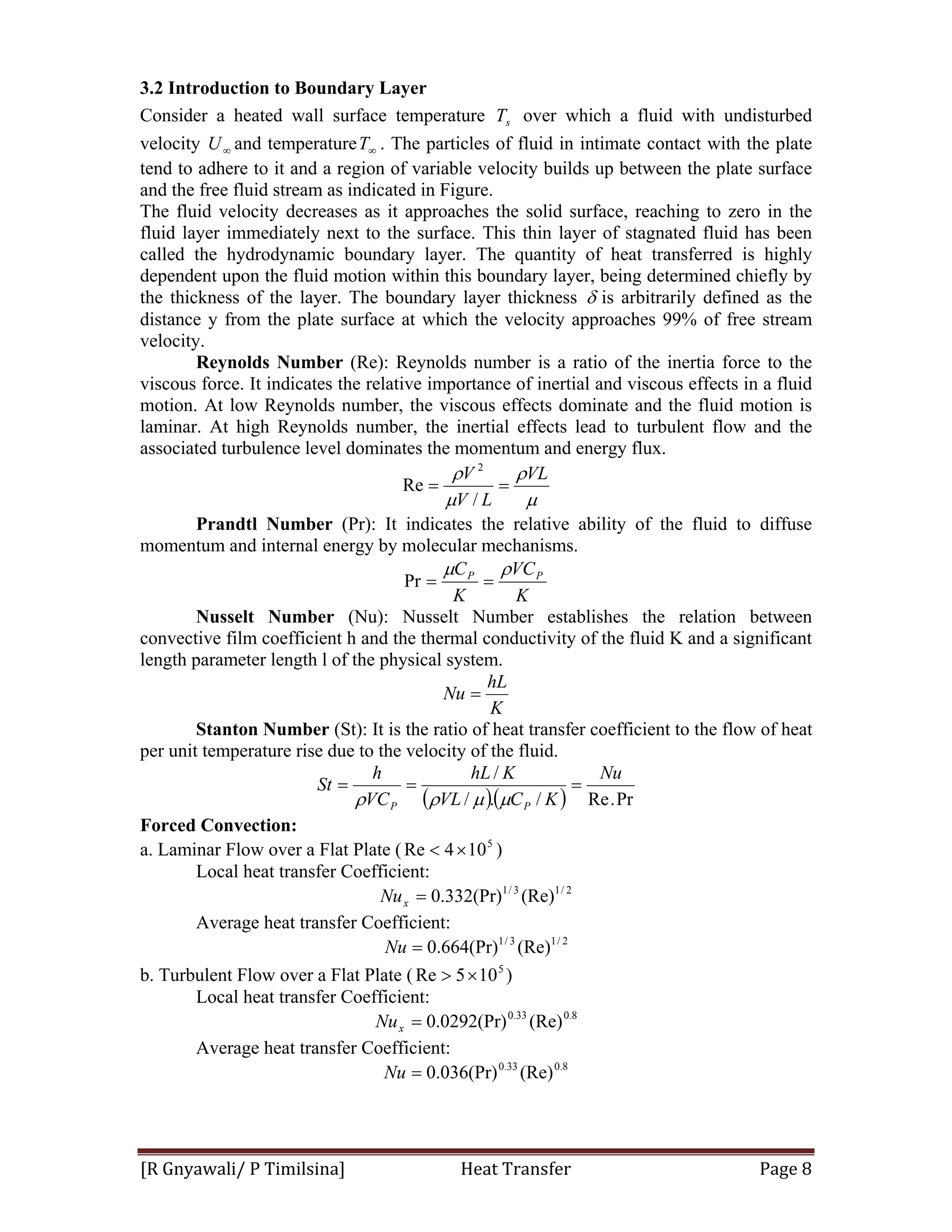 Thermodynamics chapter:8 Heat Transfer | PDF