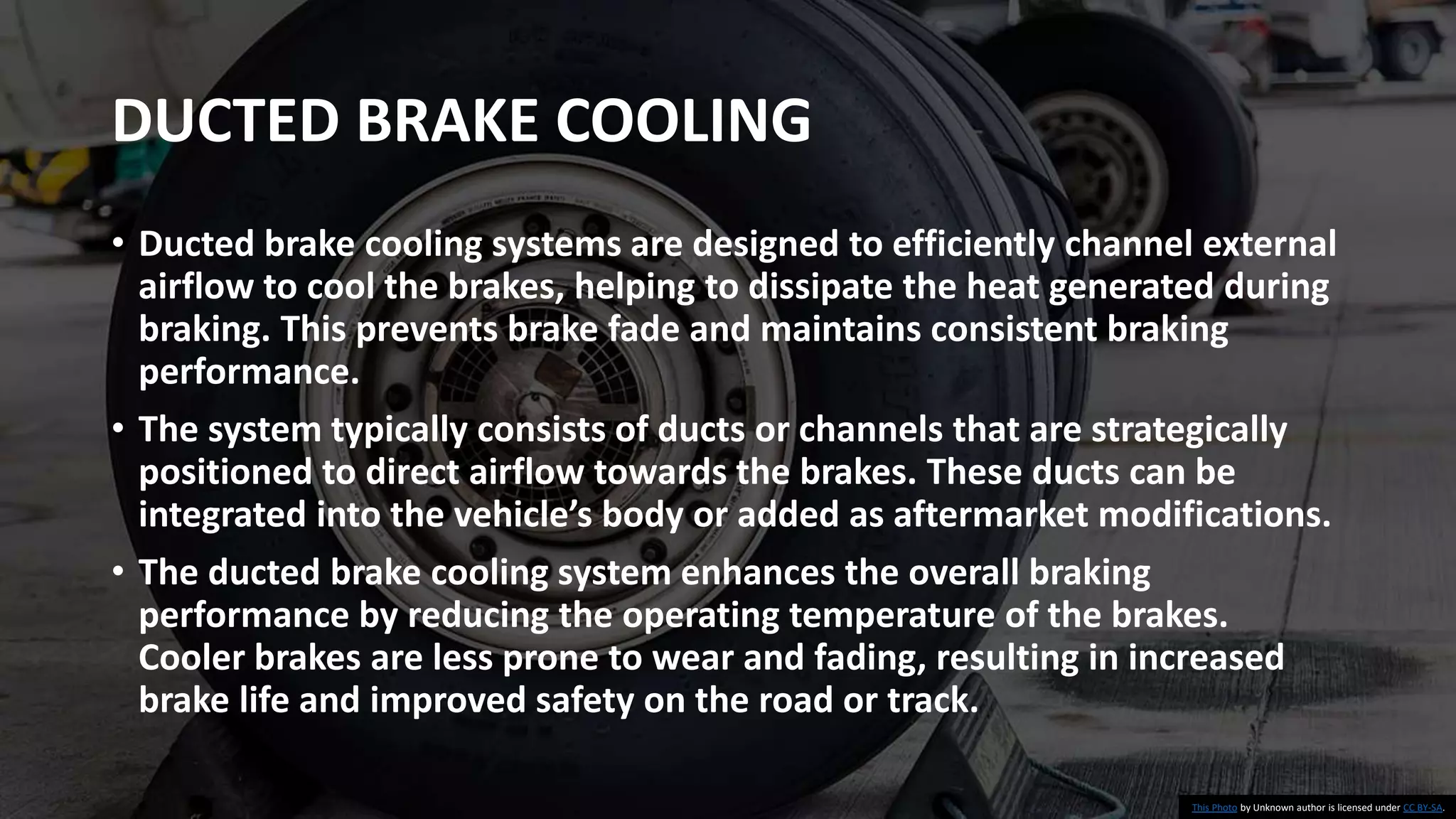 Brake cooling system | PPTX