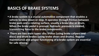 Brake cooling system | PPTX