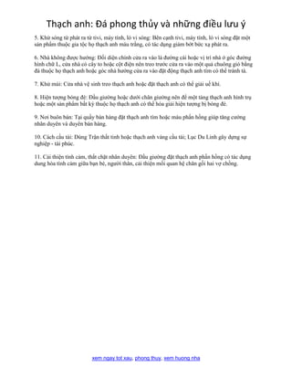 Thach anh da phong thuy | PDF