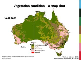 VAST: A Framework for Assessing the Transformation of Native Vegetation ...