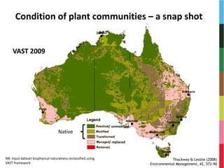 Transformation Pathways - The recovery and restoration of native ...