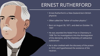 Ernest Rutherford discovery of the nucleus | PPTX