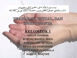 THAHARAH (pengertian) untuk SMP.pptx