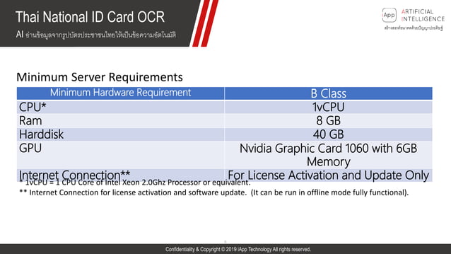 Thai National ID Card OCR | PPTX