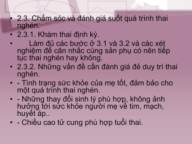 THAI KỲ NGUY CƠ CAO | PDF