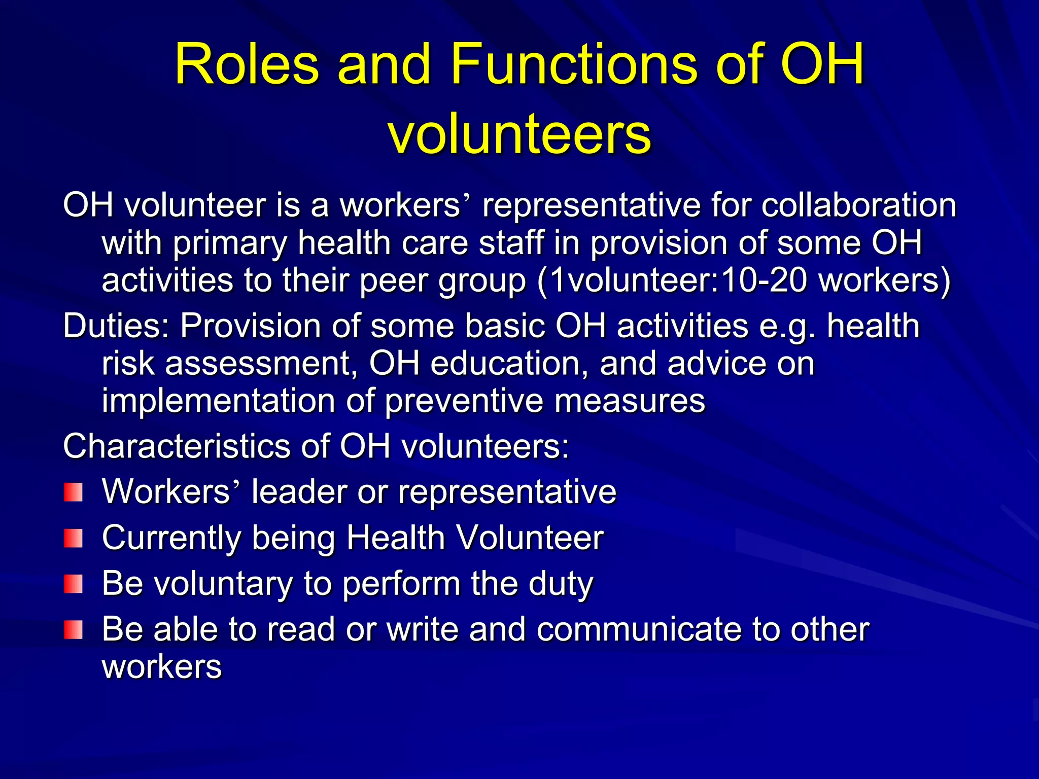 Occupational health and primary health care in Thailand | PDF