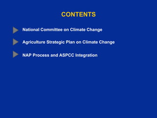 7.3.2 A system approach to the integration of the agriculture sector in ...