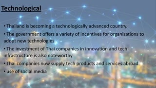 Thailand country study | PPTX