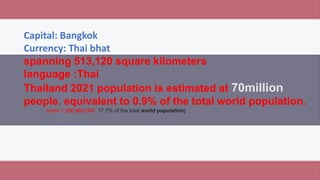 Thailand country study | PPTX