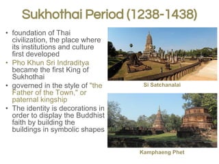 HISTORY: Thai (Thailand) Architecture 1.0 | PDF