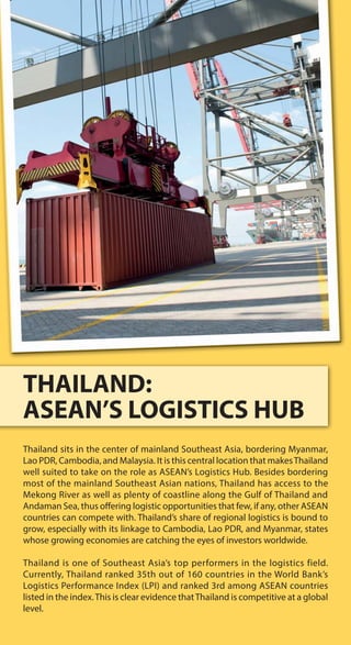 Thailand: ASEAN's Logistics Hub | PDF