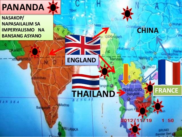 Thailand korea (mga bansang di nasakop)