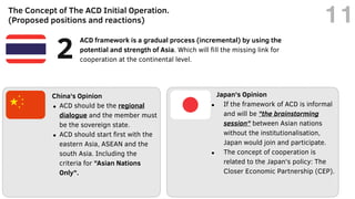Thailand and The Formation of ACD | PPT