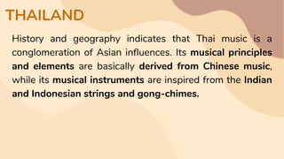 Thailand and Malaysia's Music, Arts and Culture.pptx