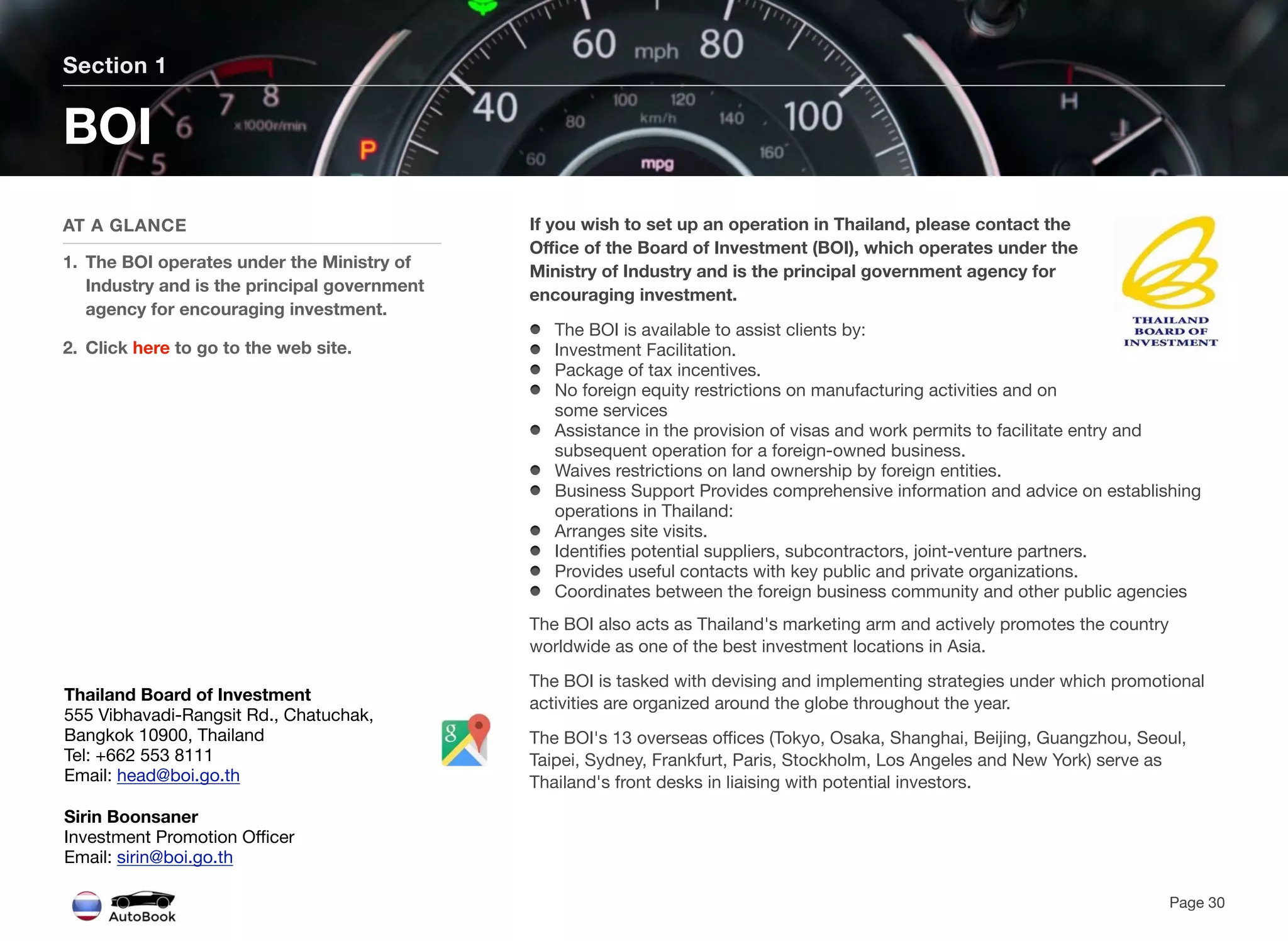 Thailand AutoBook 2018 Preview | PPT