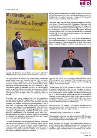 Thailand Investment Review, January 2015 | PDF | Small and Medium-sized ...