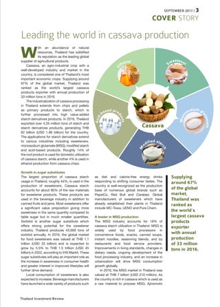 Thailand Investment Review, September 2017 | PDF | Agriculture | Industries