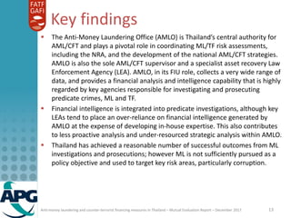 MER Thailand 2017 | PDF | Financial Regulation | Economy