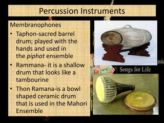 Thailand Music Instrument | PPTX