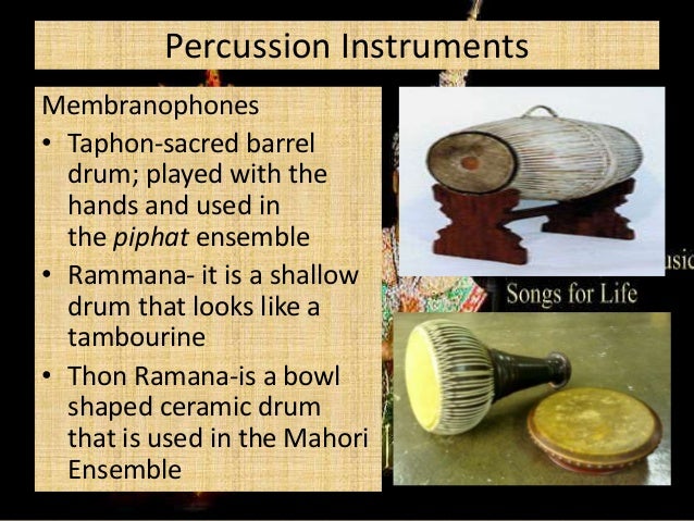 Thailand Music Instrument