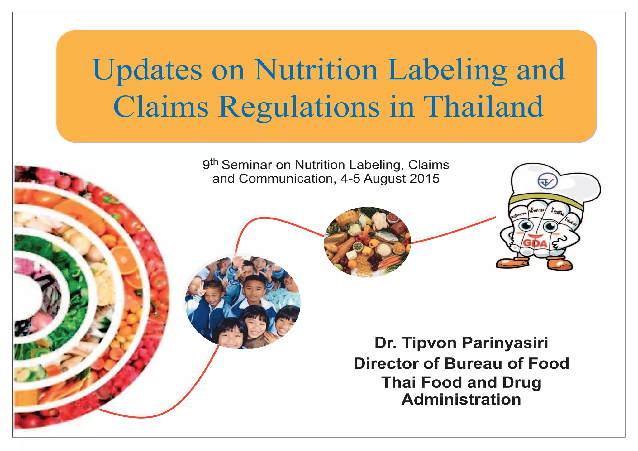 Thailand Nutrition and Labelling Claims_2015 | PDF