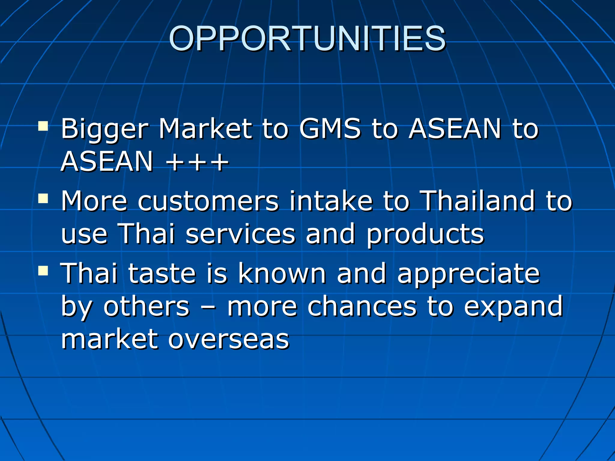 SWOT Analysis: Thailand | PPT