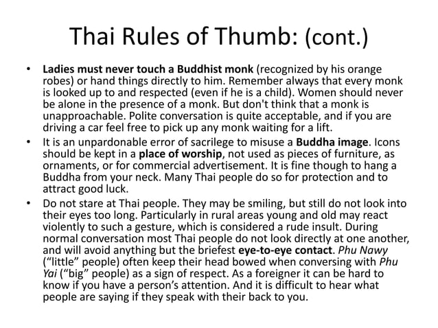 Thai language class presentation | PPTX