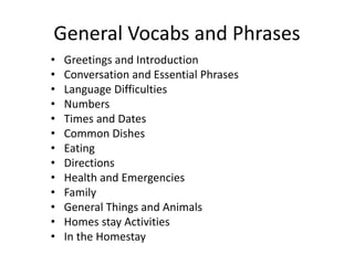 Thai language class presentation | PPTX