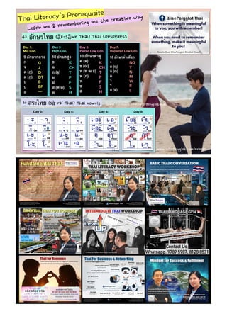 Thai Language for Beginners Guidebook | PDF