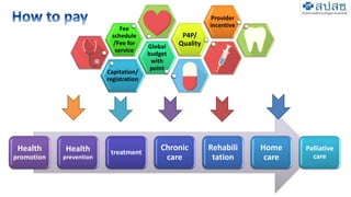 Thai nhso palliative care payment | PPTX