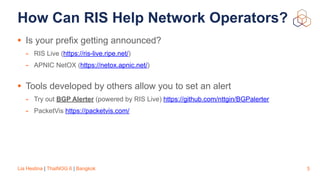 Know Your Network: Utilising RIS and RIPE Atlas to your advantage | PPT
