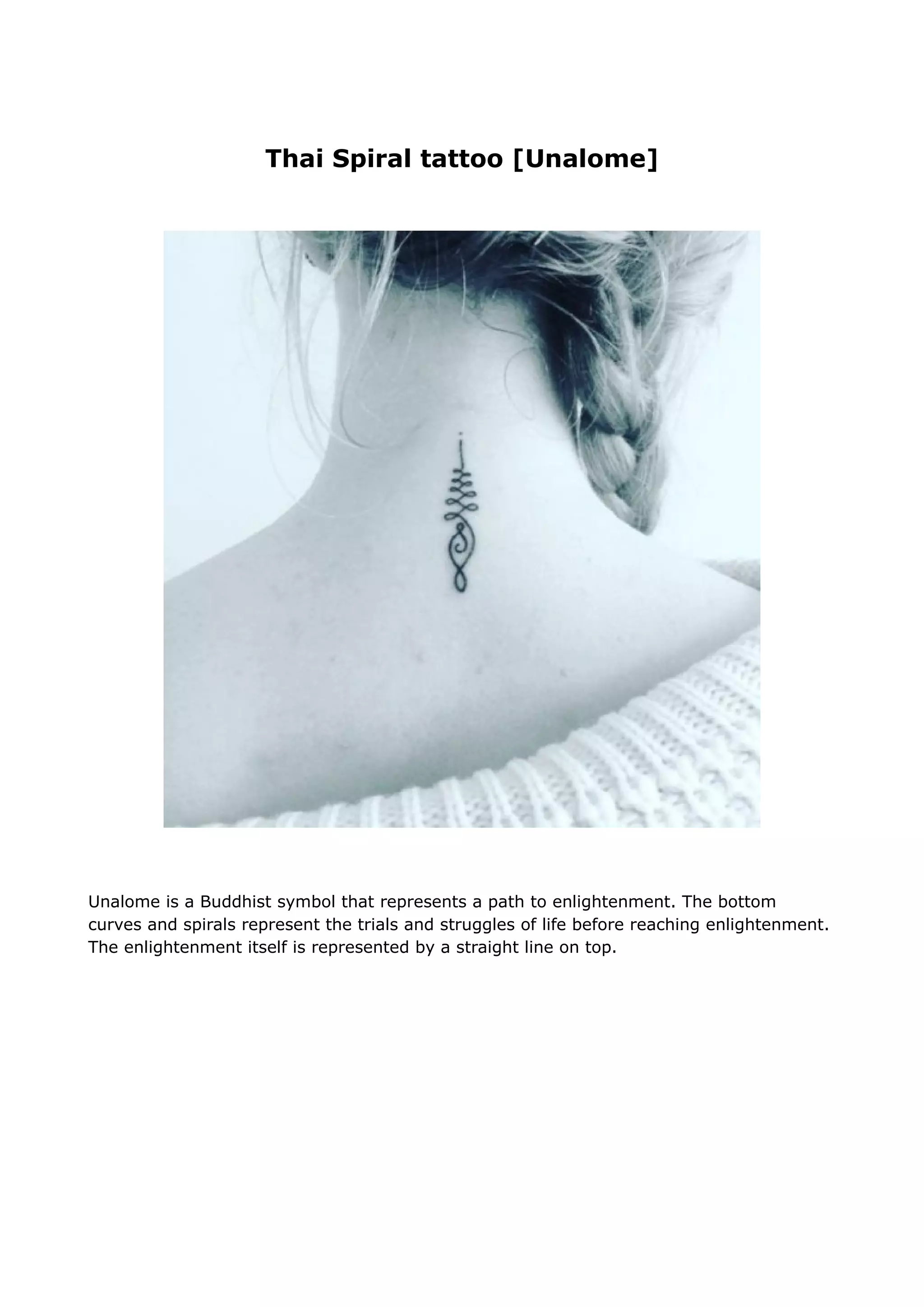 Thai tattoo symbols and meanings | PDF