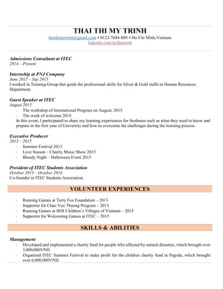 Resume | PDF