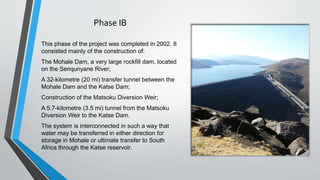 Lesotho Highland water project and Ramarothola Solar project.pptx | Science