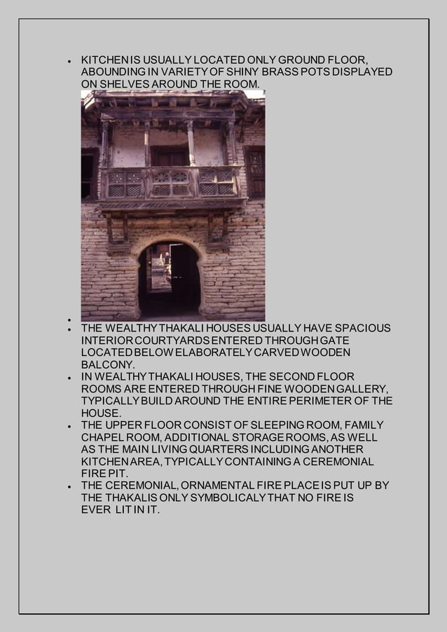 Thakali architecture | DOCX | Asia Travel | Travel Locations