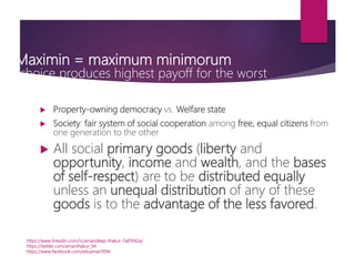 Theory of justice | PPT