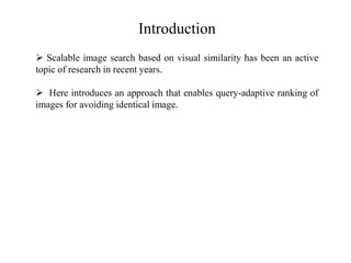 Secure Image Retrieval based on Hybrid Features and Hashes | PPT