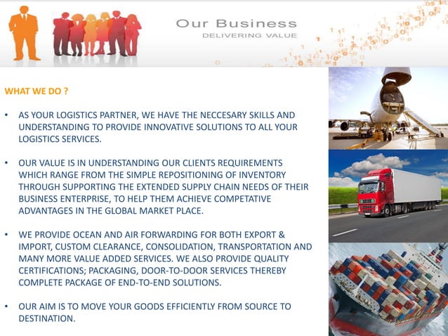 Thakur Shipping Agency - Company Profile | PDF