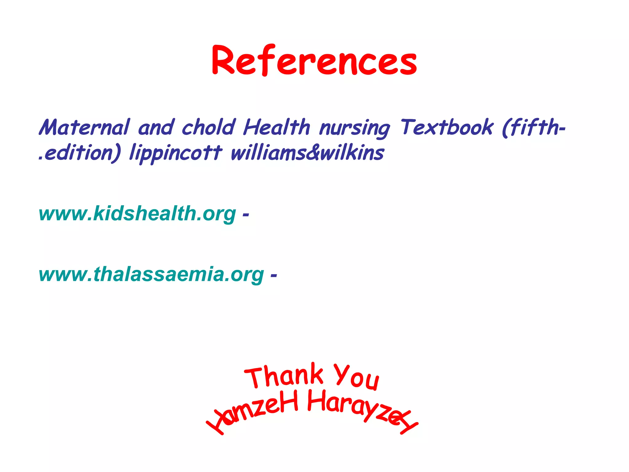 Thalasemia | PPT