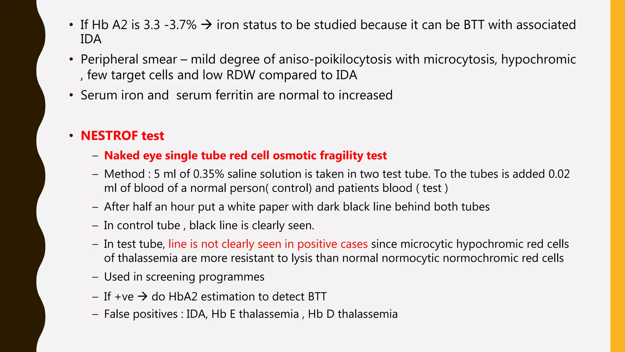 Thalassemia | PPTX