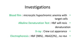 Thalassemia | PPT