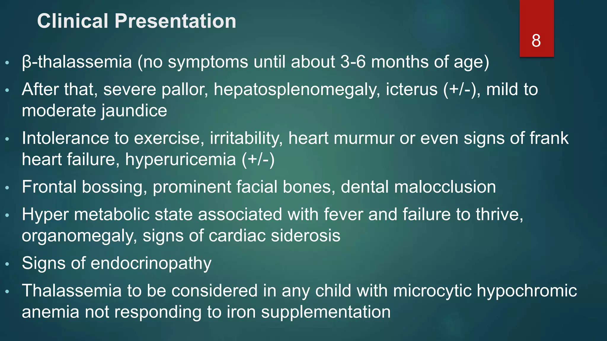approach to a patient with htalassemia by Hari Sedai | PPTX