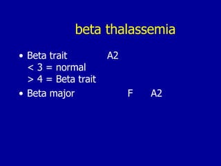 Thalassemia | PPTX