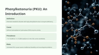 Thalassemia and Phenylketonuria Genetic Disorders | PPTX