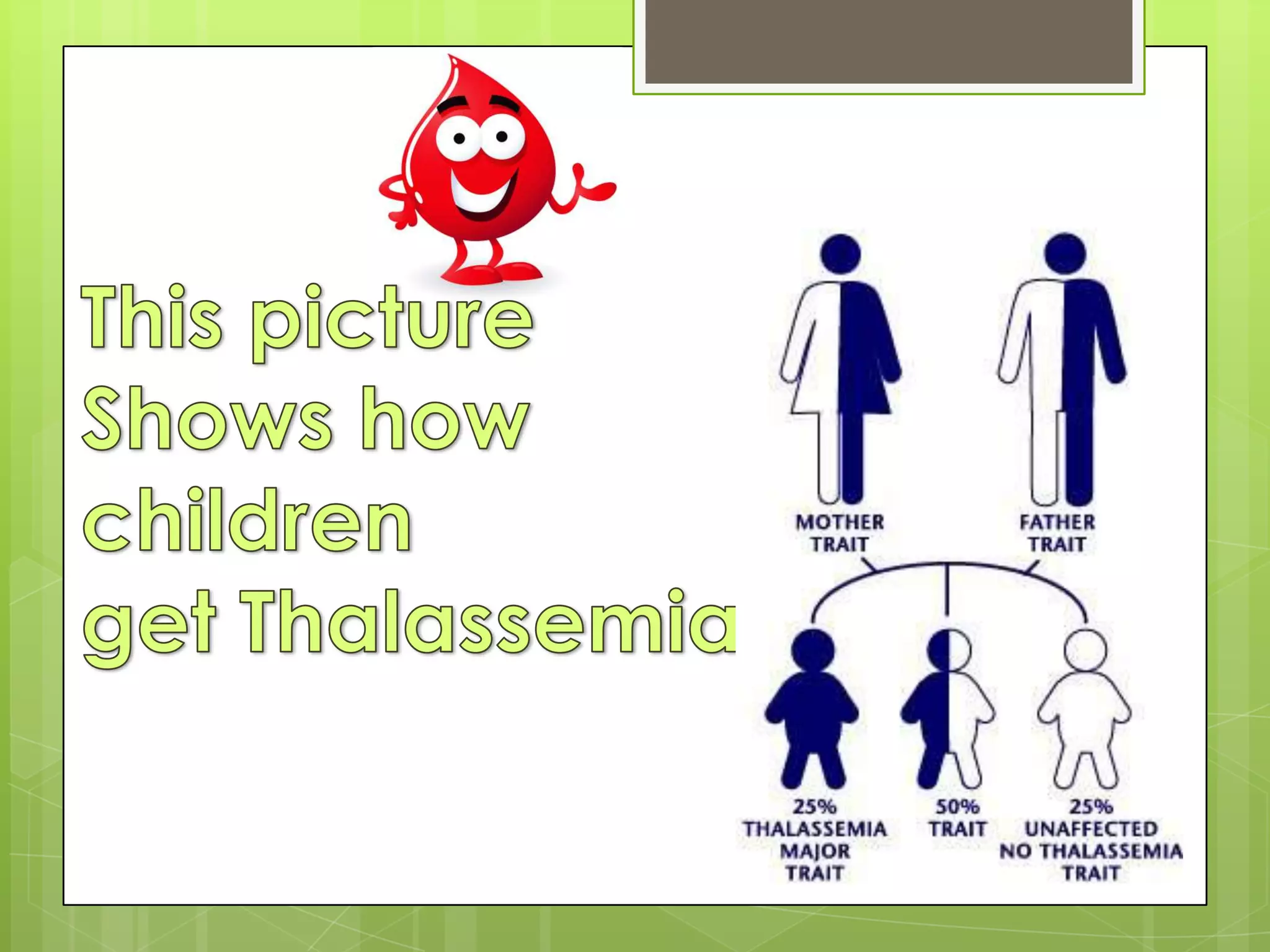 Thalassemia awareness | PPTX