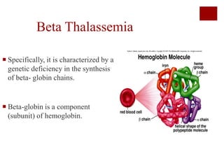 Thalassemia | PPTX