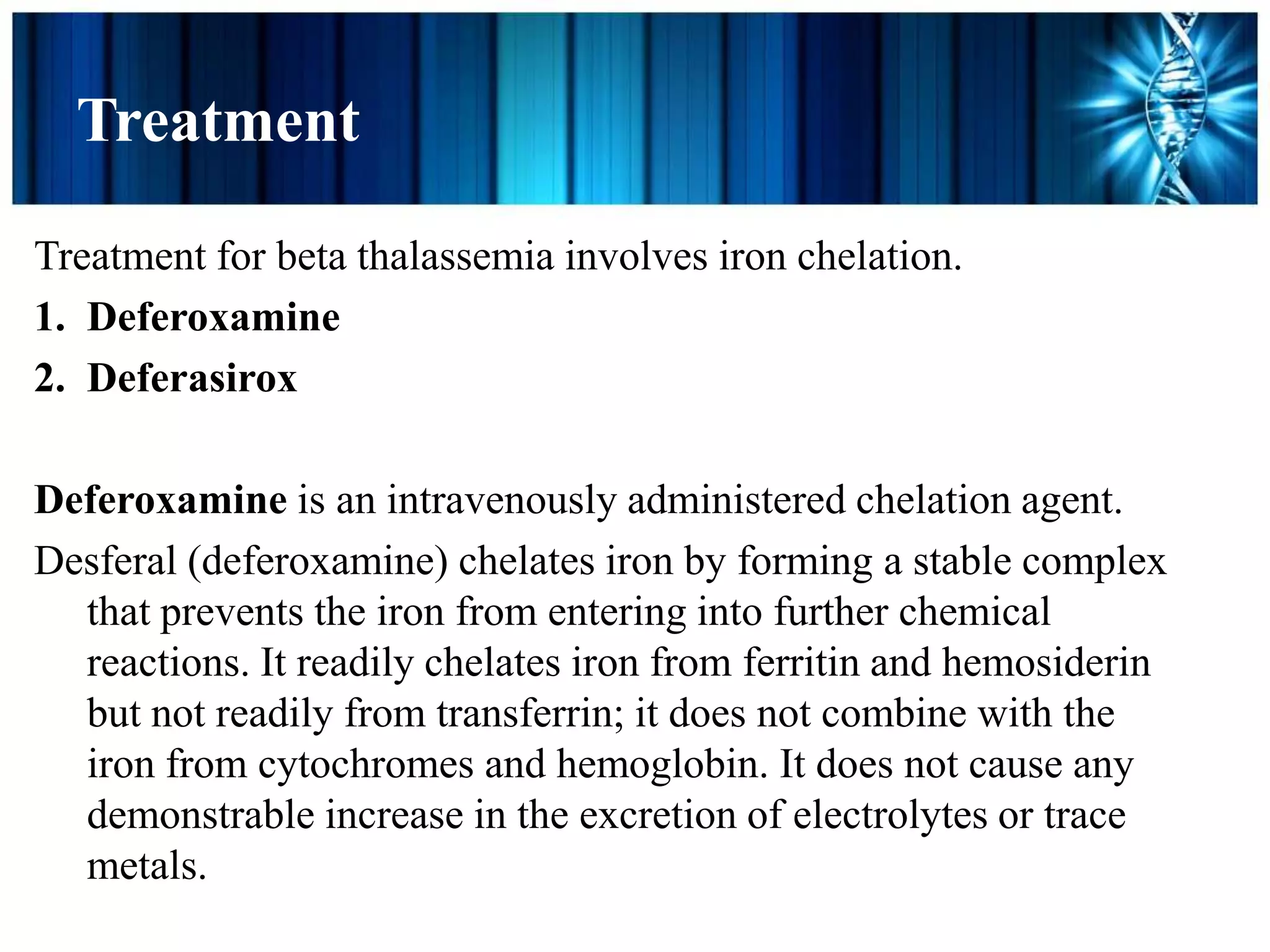 Thalassemia. | PPTX